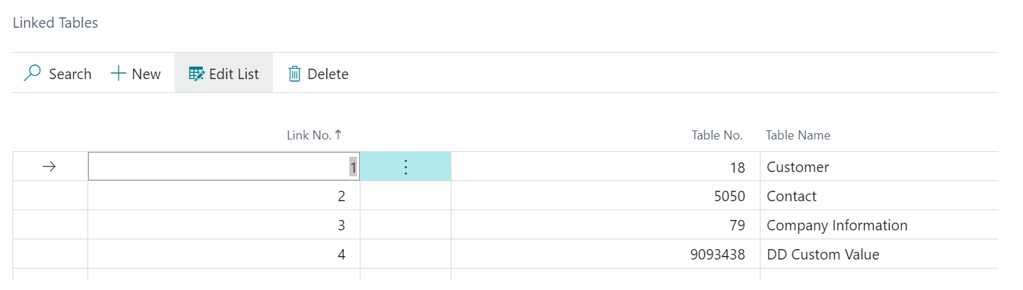 Clever Dynamics - Linked Tables
